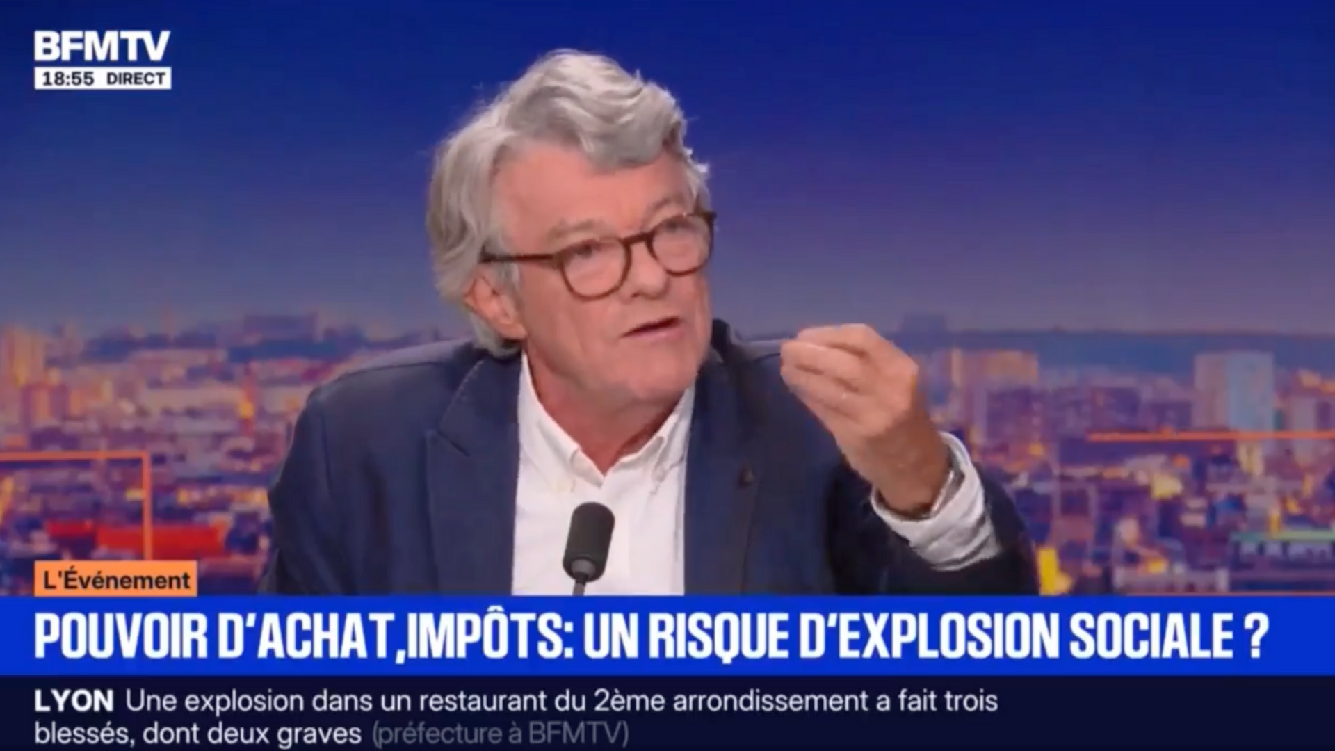 Borloo : 20 milliards de Taxe Zucman ? Ça ne règle rien. C’est 160 qu ...